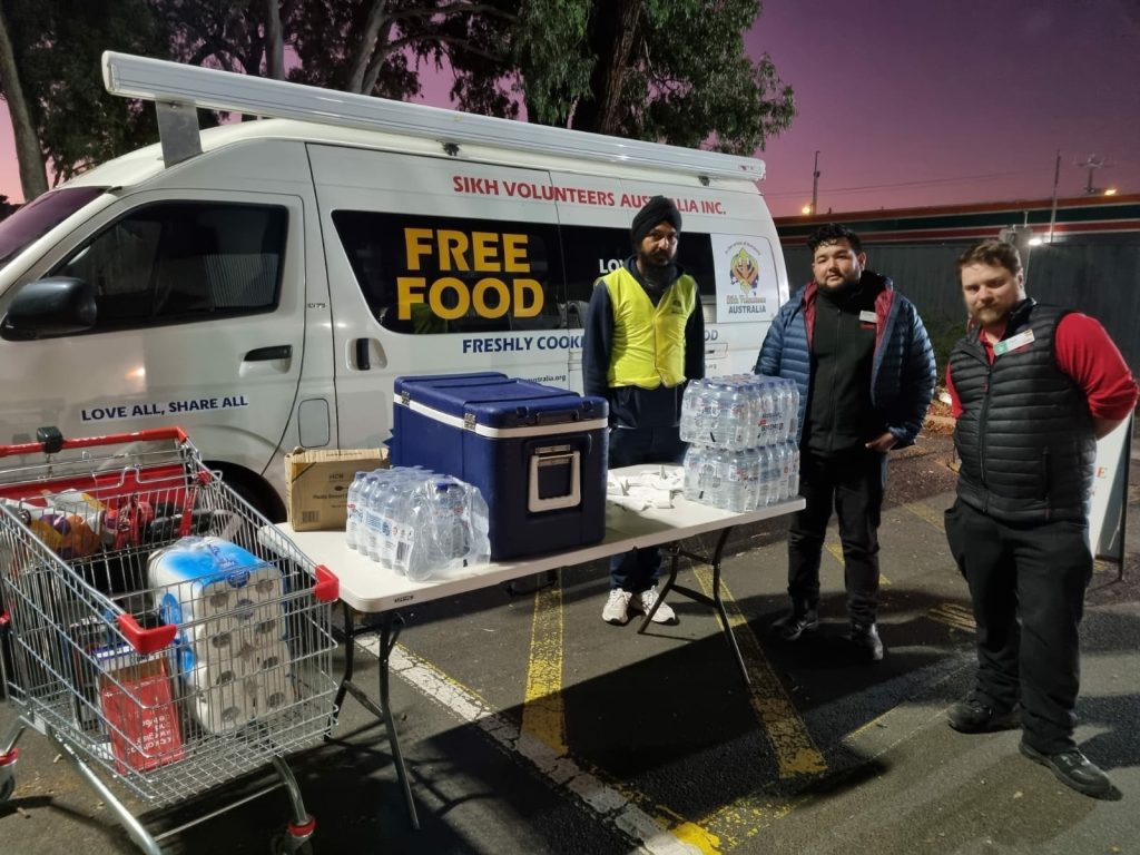 Free Food Van | Sikh Volunteers Australia Inc.